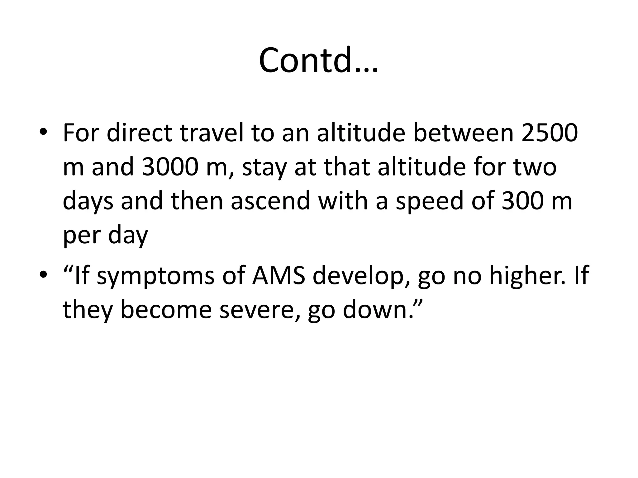 High Altitude Pulmonary Edema - Mountain Sickness - HAPE | PPTX