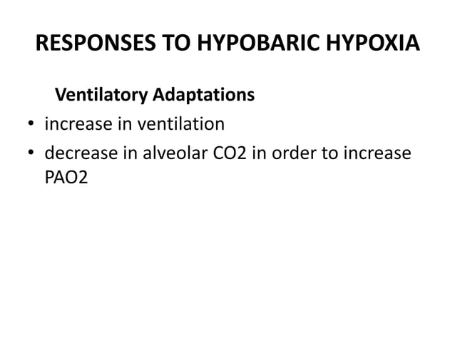 High Altitude Pulmonary Edema - Mountain Sickness - HAPE | PPTX