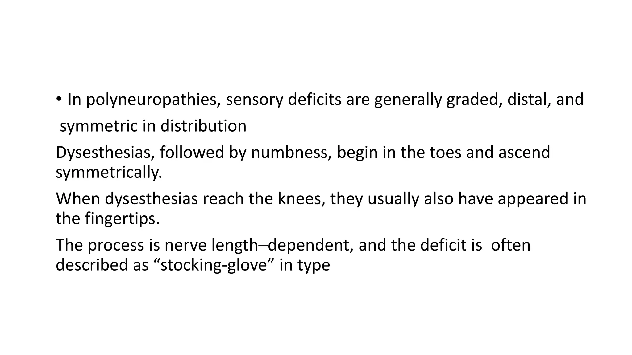 Examination of Posterior Column of Spinal Cord - Sensory Examination | PPTX