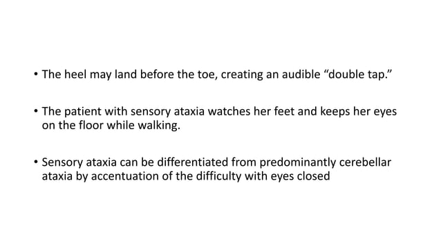 Examination of Posterior Column of Spinal Cord - Sensory Examination | PPT