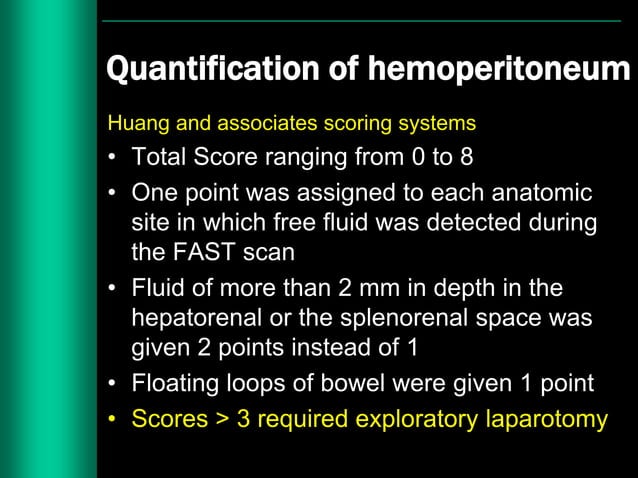 Imaging in abdominal trauma | PPTX