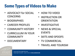 Short video overview | PPT