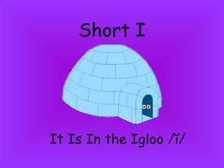 Short vowels | PPT