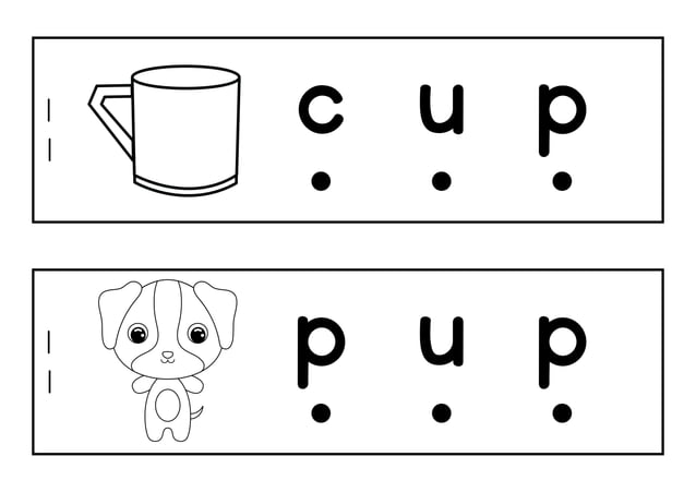 Short Vowel Sound Phonics CVC Words Flip Booklet.pdf