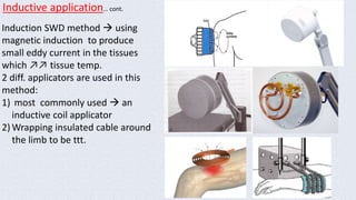 Short wave diathermy | PPTX