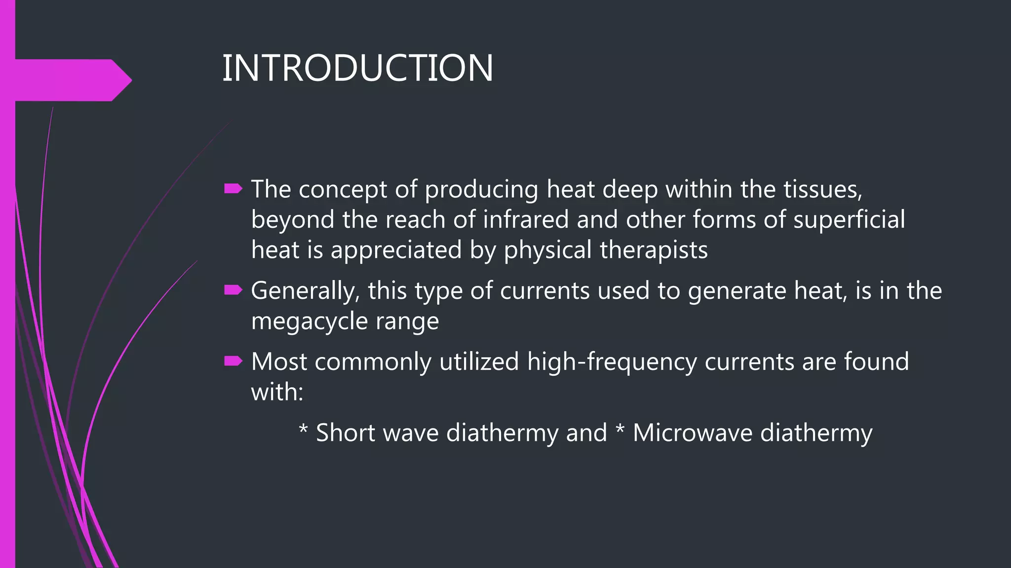 Short wave diathermy | PPT