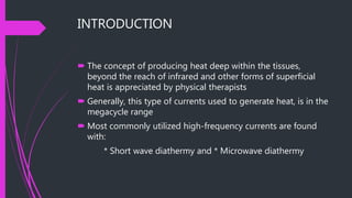 Short wave diathermy | PPT