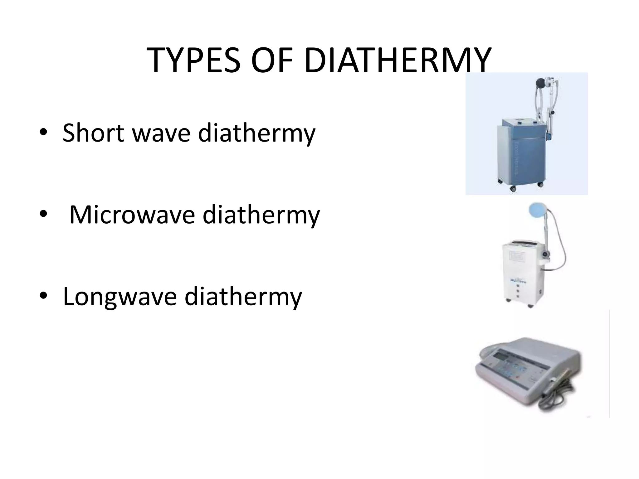 Short wave diathermy (s.w.d) electro therapy | PPTX