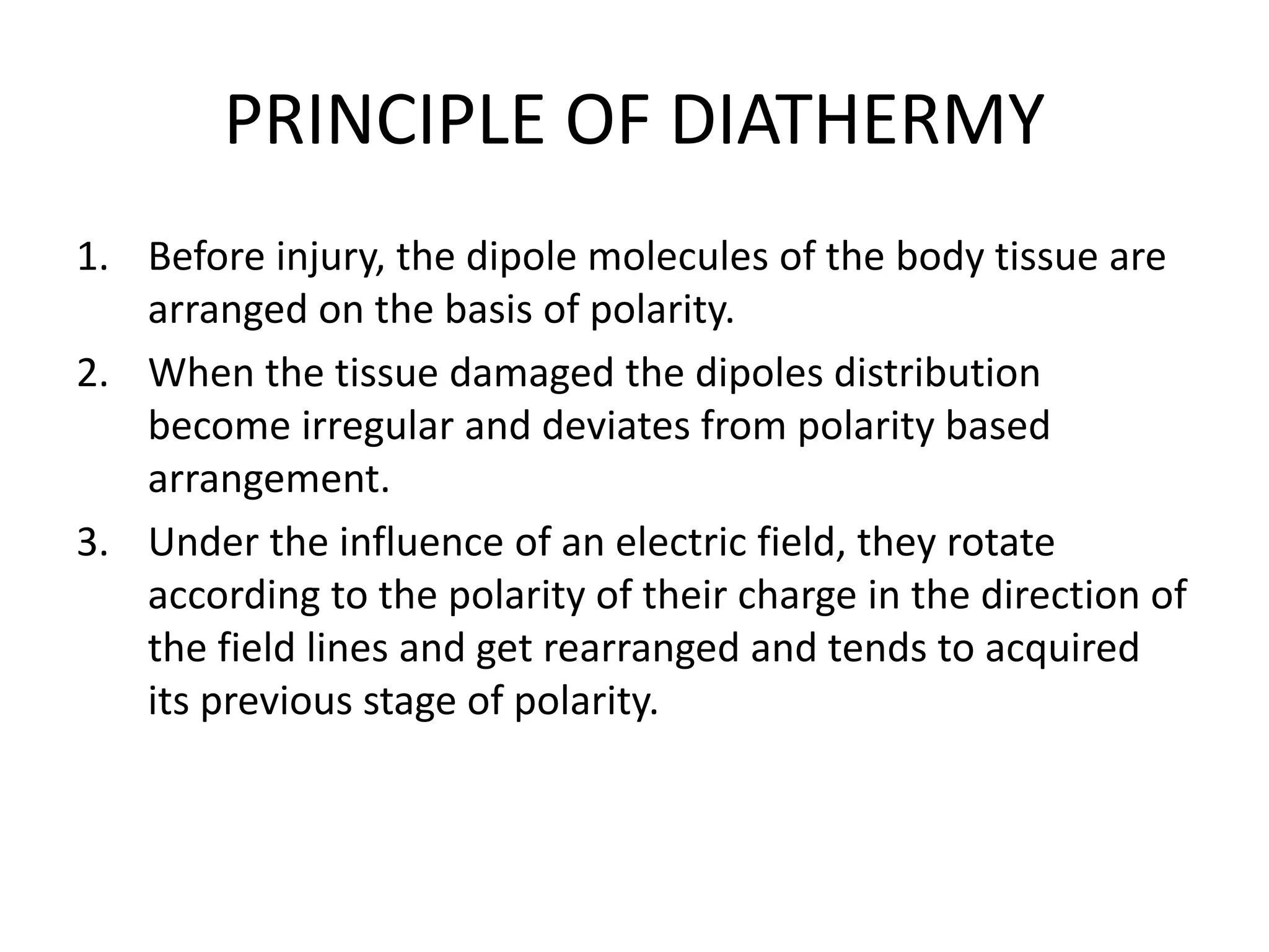 Short wave diathermy (s.w.d) electro therapy | PPTX