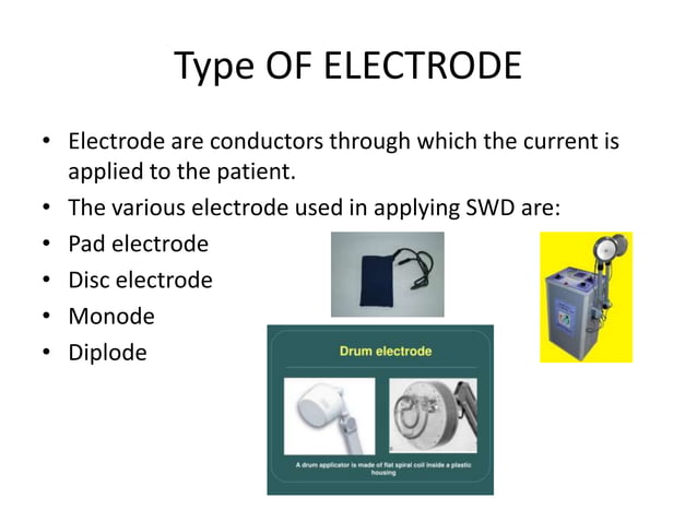 Short wave diathermy (s.w.d) electro therapy | PPTX