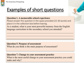Short written responses | PPT