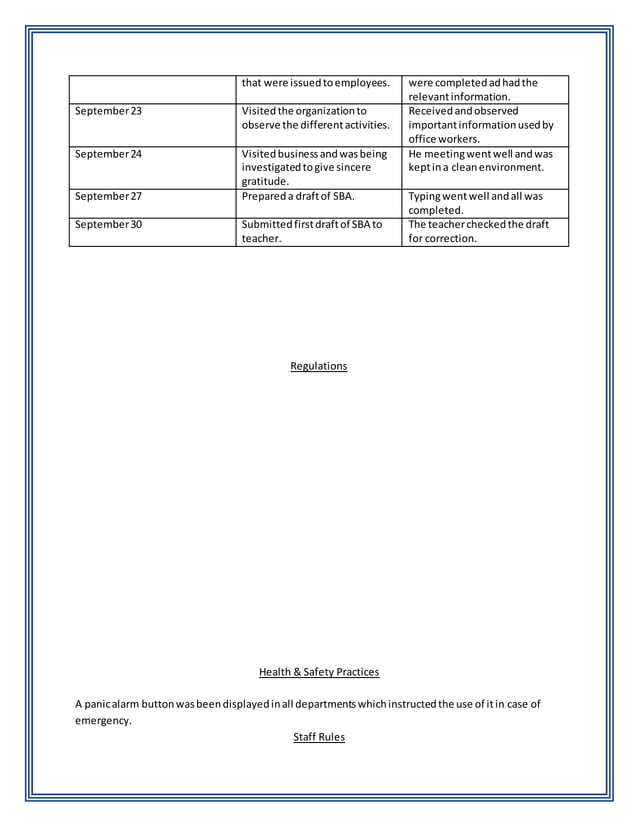 office administration sba | DOCX | Business Administration | Business