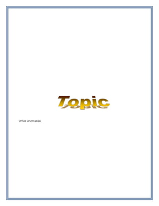 office administration sba | DOCX