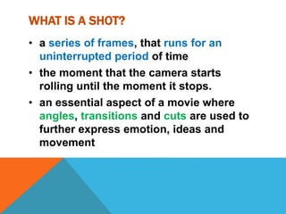 Shots in Films | PPTX