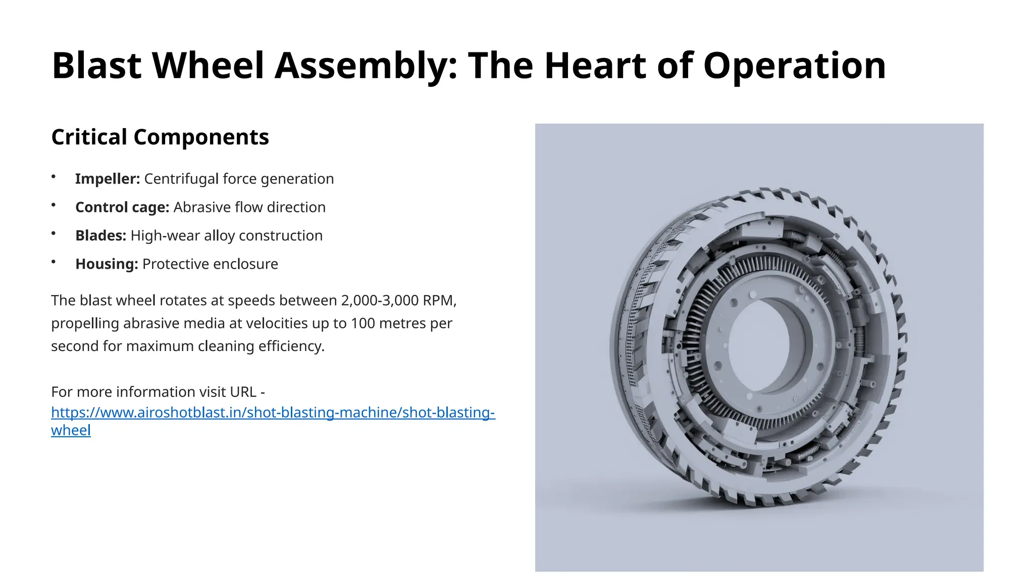Shot Blasting Machine Parts and Components PPT: Detailed Guide by Airo ...