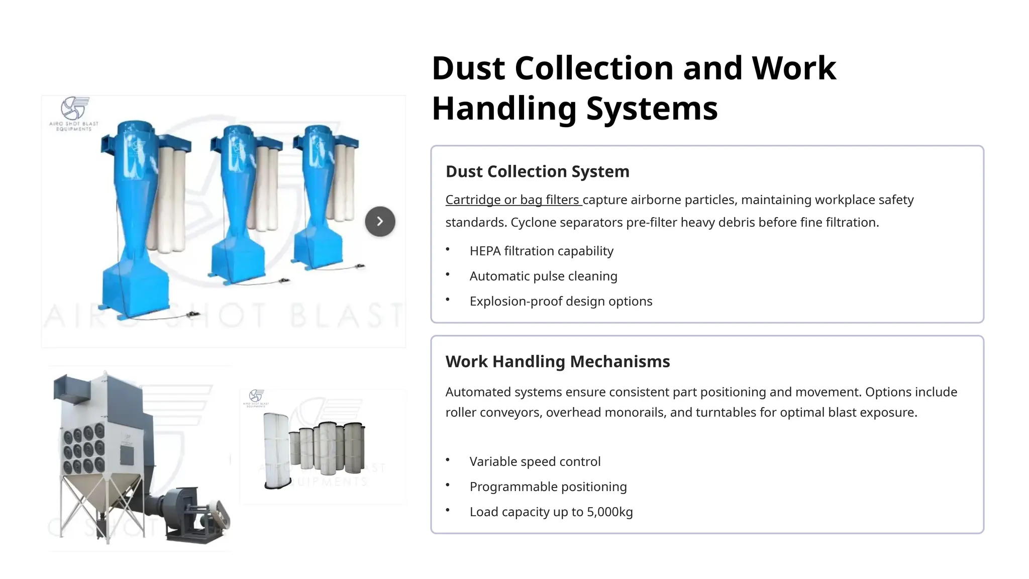 Shot Blasting Machine Parts and Components PPT: Detailed Guide by Airo ...