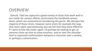 Shot analysis | PPTX
