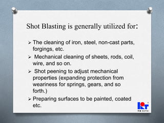 Introduction to Shot Blasting Machine, material used in Shot Blasting ...