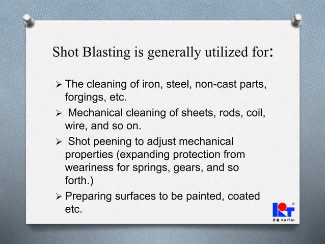 Introduction to Shot Blasting Machine, material used in Shot Blasting, and its working principle ...