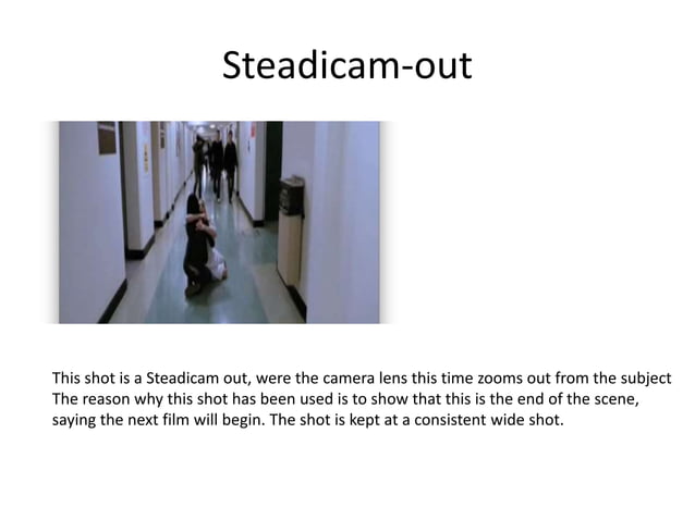 Shot breakdown the descent | PPTX