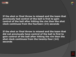 Instructions to Shot Clock Operators | PPT