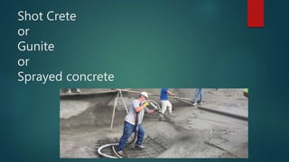Shotcrete | PPT