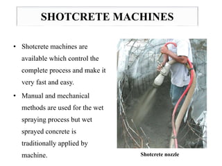 Shotcrete technology | PPTX
