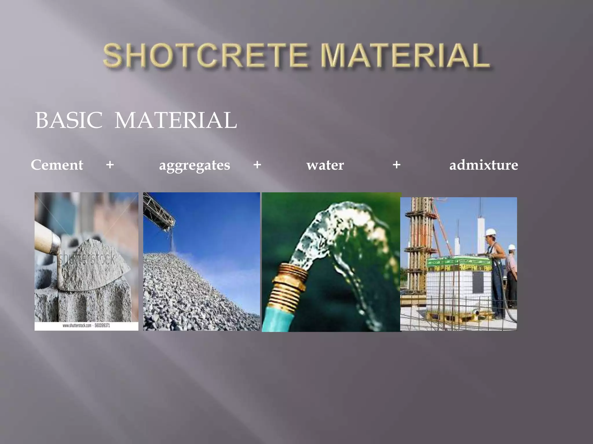 Shotcrete technology ppt. | PPTX