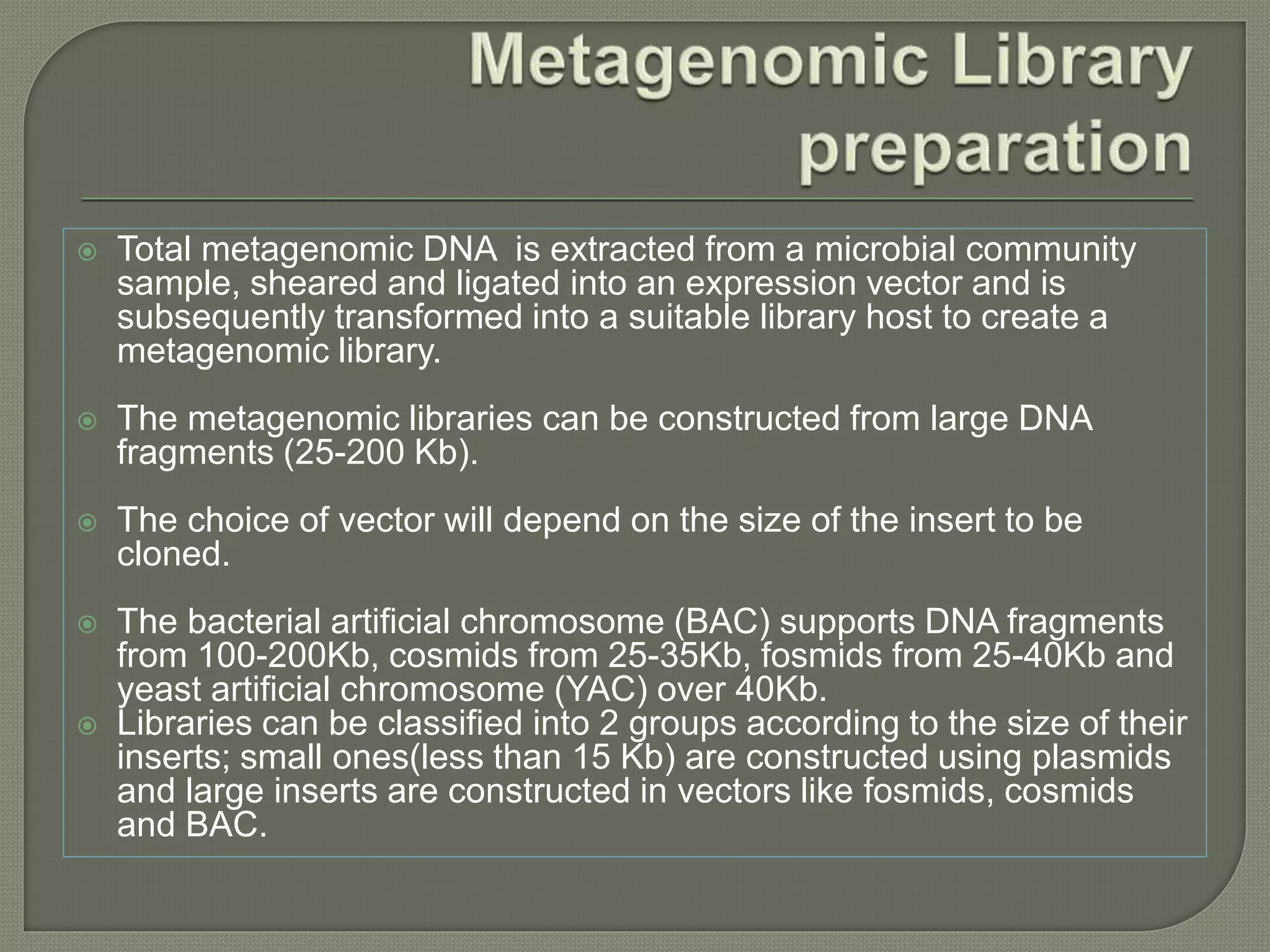 Shotgun (2) metagenomics | PPTX