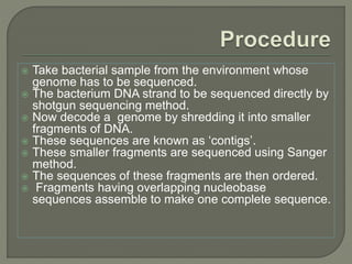 Shotgun (2) metagenomics | PPTX