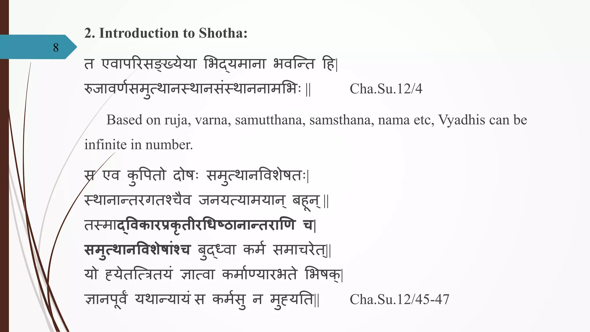 Samprapti of Shotha | PPTX