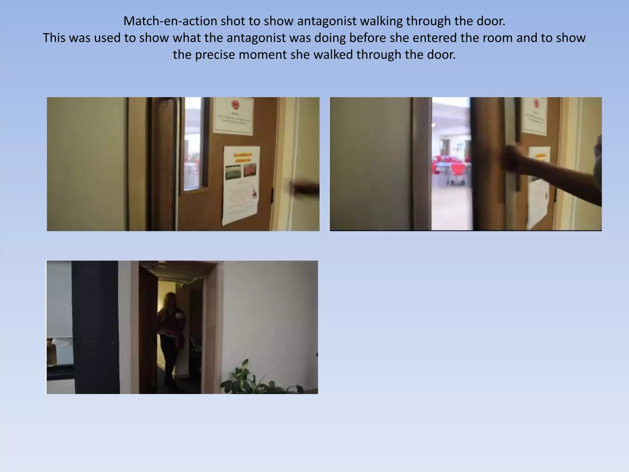 Shot list for preliminary exercise | PPTX