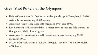 Shotput: Definition and Playing Area.pptx