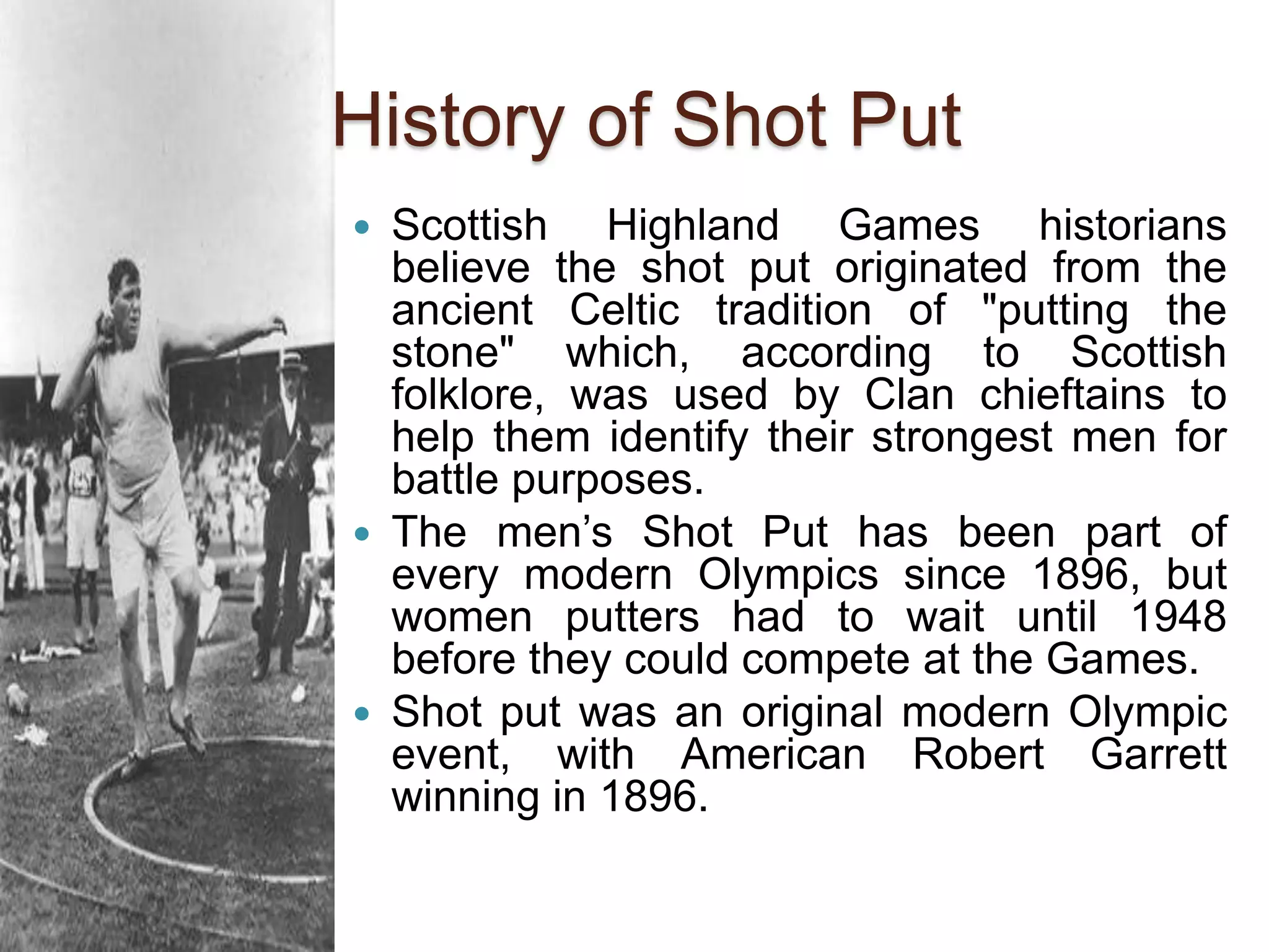 Shot put | PPTX