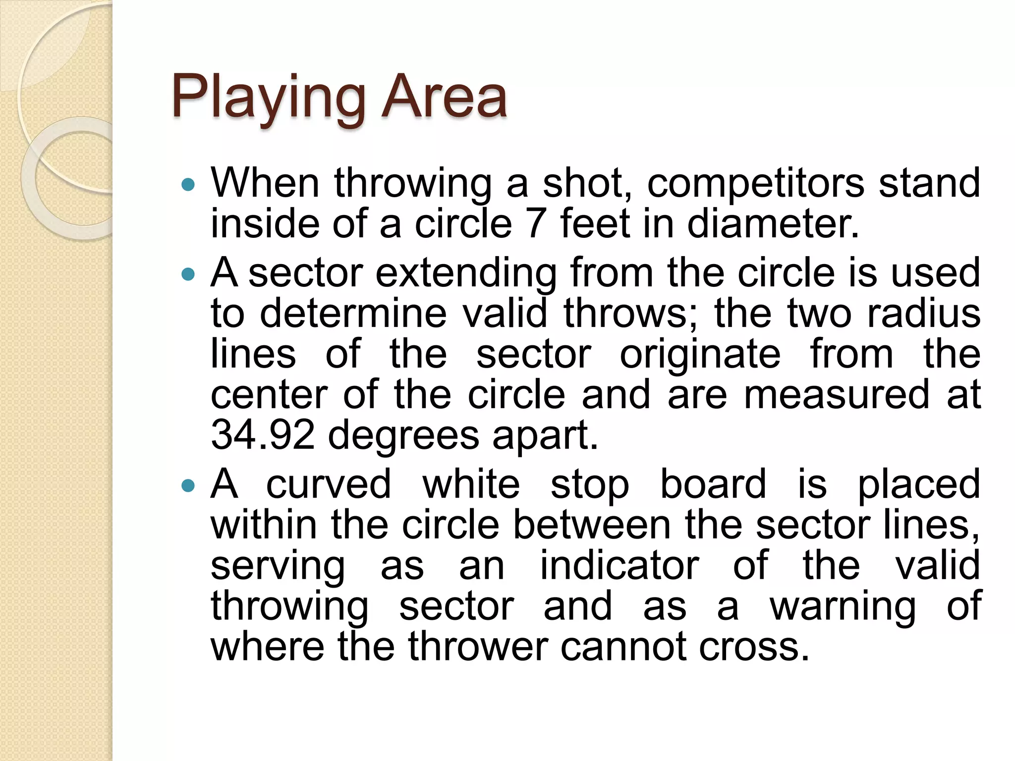 Shot put | PPTX