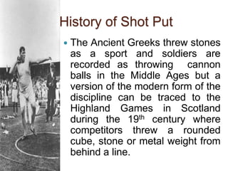 Shot put | PPTX