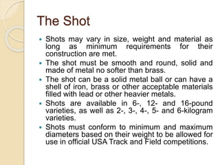 Shot put | PPTX