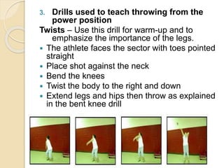 Shot Put Power Position