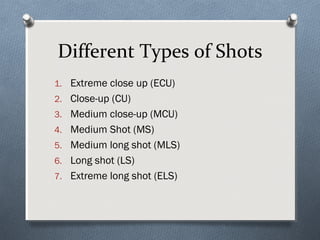 Classification of Shots | PPT