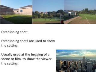 Shots description | PPTX | Cameras and Camcorders | Consumer Electronics