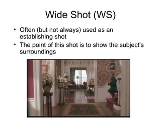 Shot sizes(1) | PPT