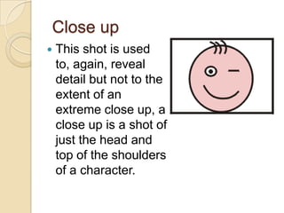 Shot types | PPTX | Photography | Arts and Crafts
