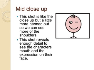 Shot types | PPTX | Photography | Arts and Crafts