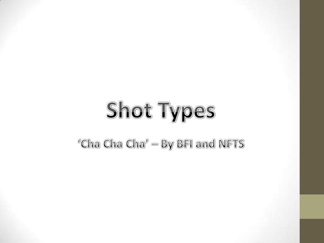 Shot types | PPT