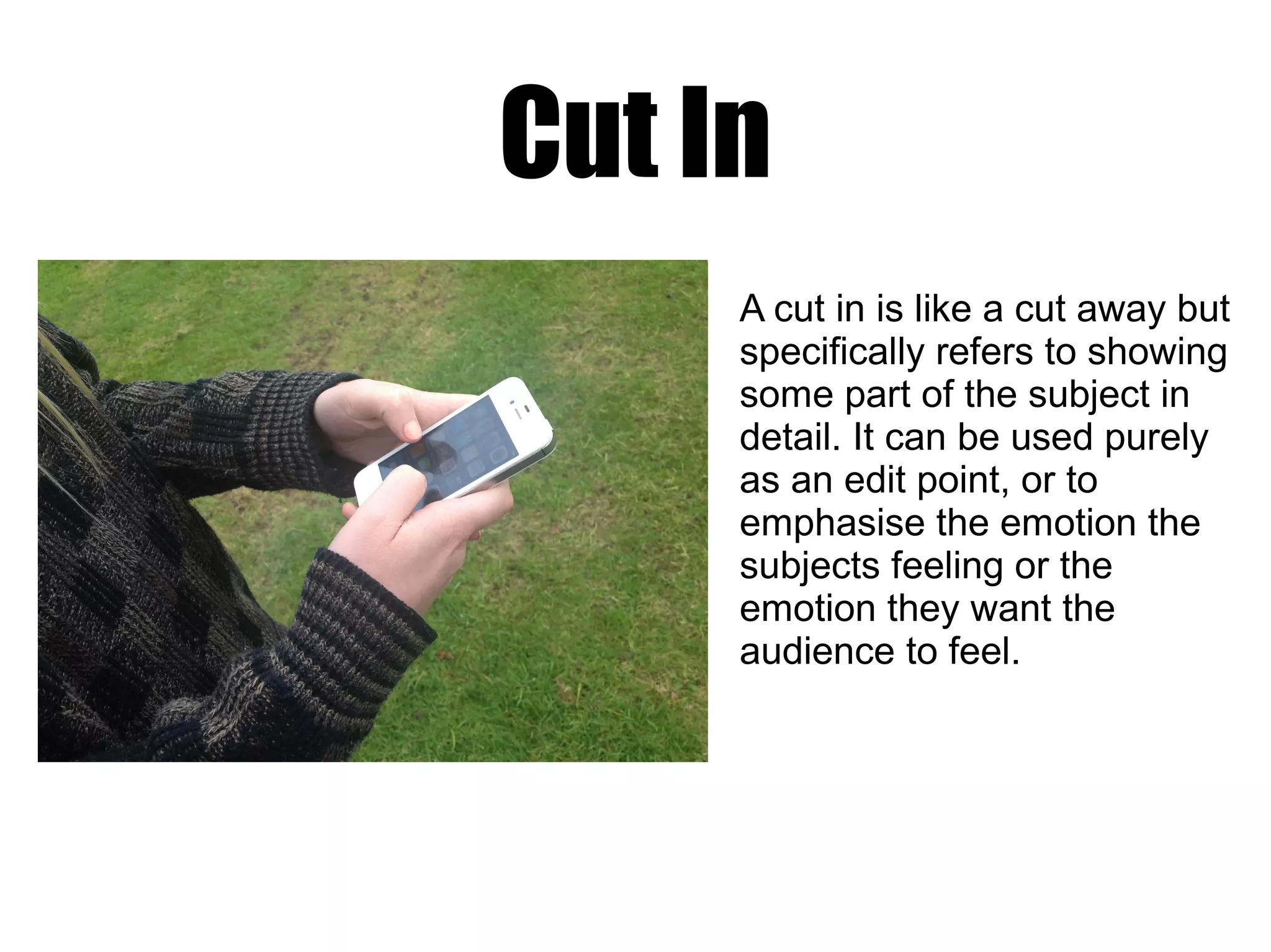 Shot types and codes and conventions of interviews | PPT