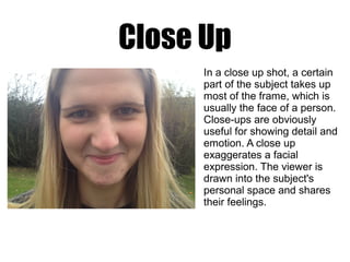 Shot types and codes and conventions of interviews | PPT