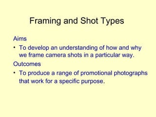 Shot Types:Advertising | PPT