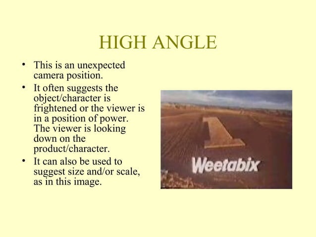 Shot Types/ Framing of Shots | PPT