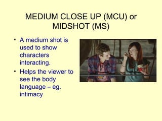 Shot Types/ Framing of Shots | PPT