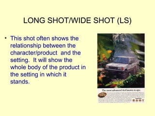 Shot Types/ Framing of Shots | PPT